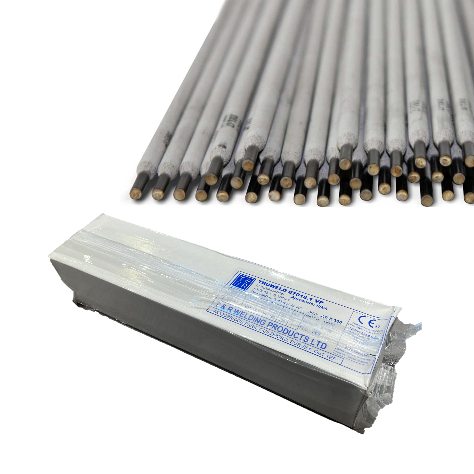 Basic MMA welding electrodes pack E7018.1 VP d. 2.0 x 300 mm